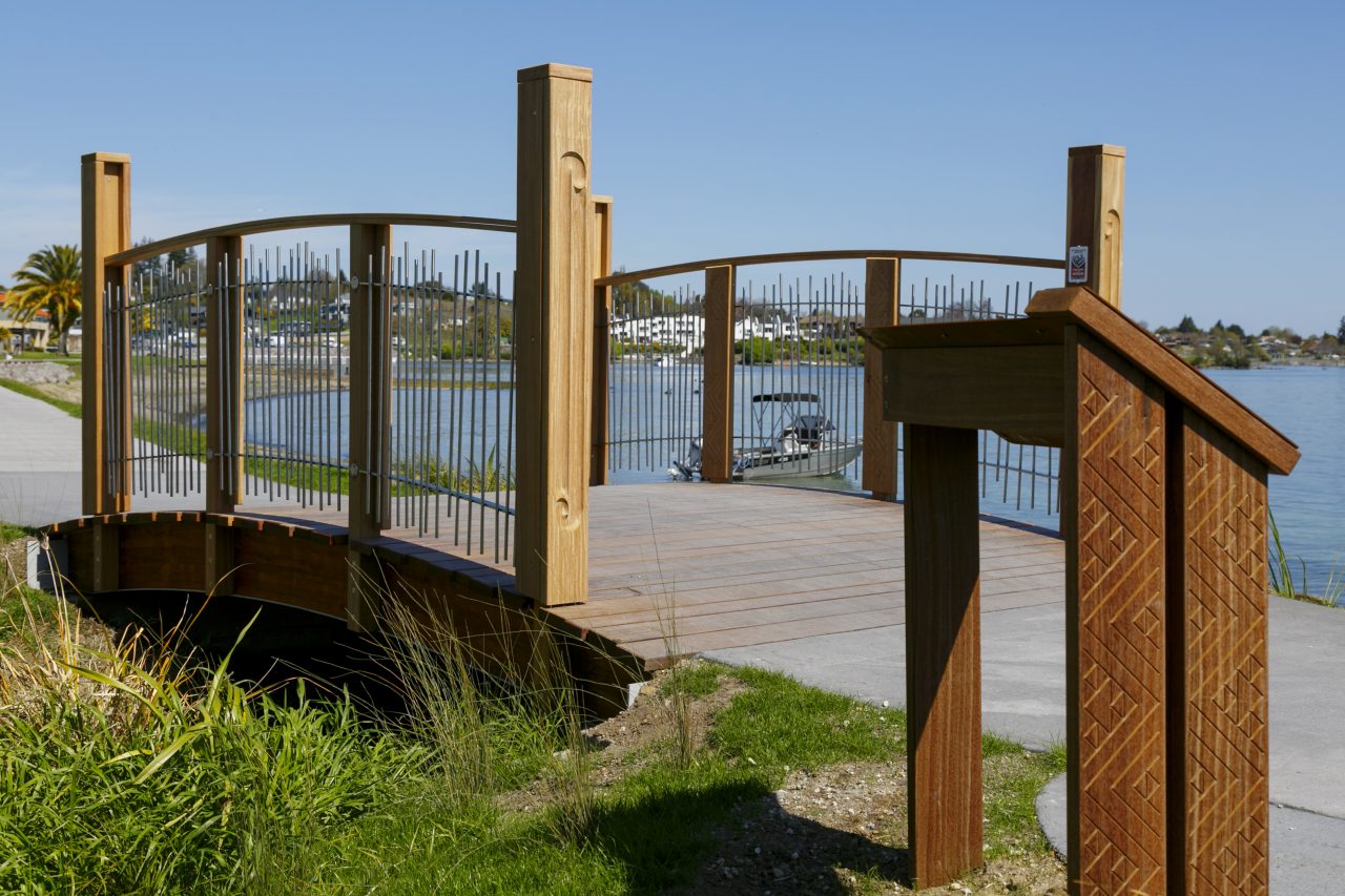 Lakefront Walkway and Bridge