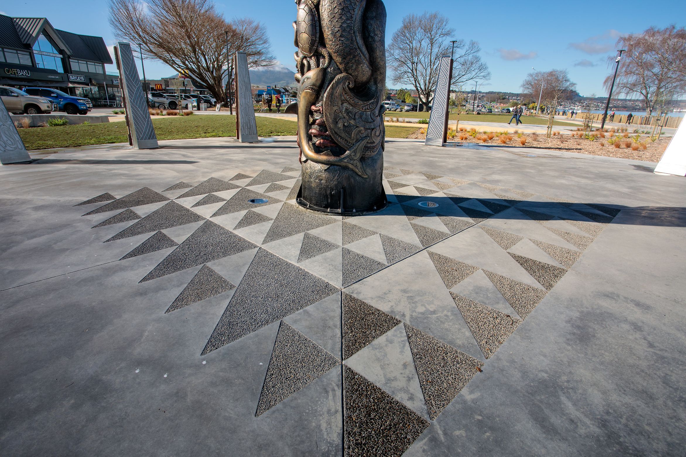 Taupo Te Atea Lakefront Water Features