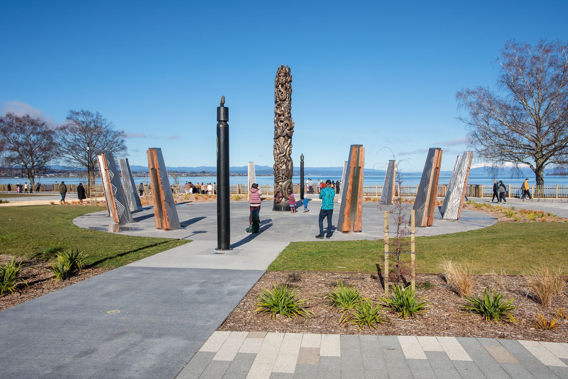 Taupo Te Atea Lakefront Water Features