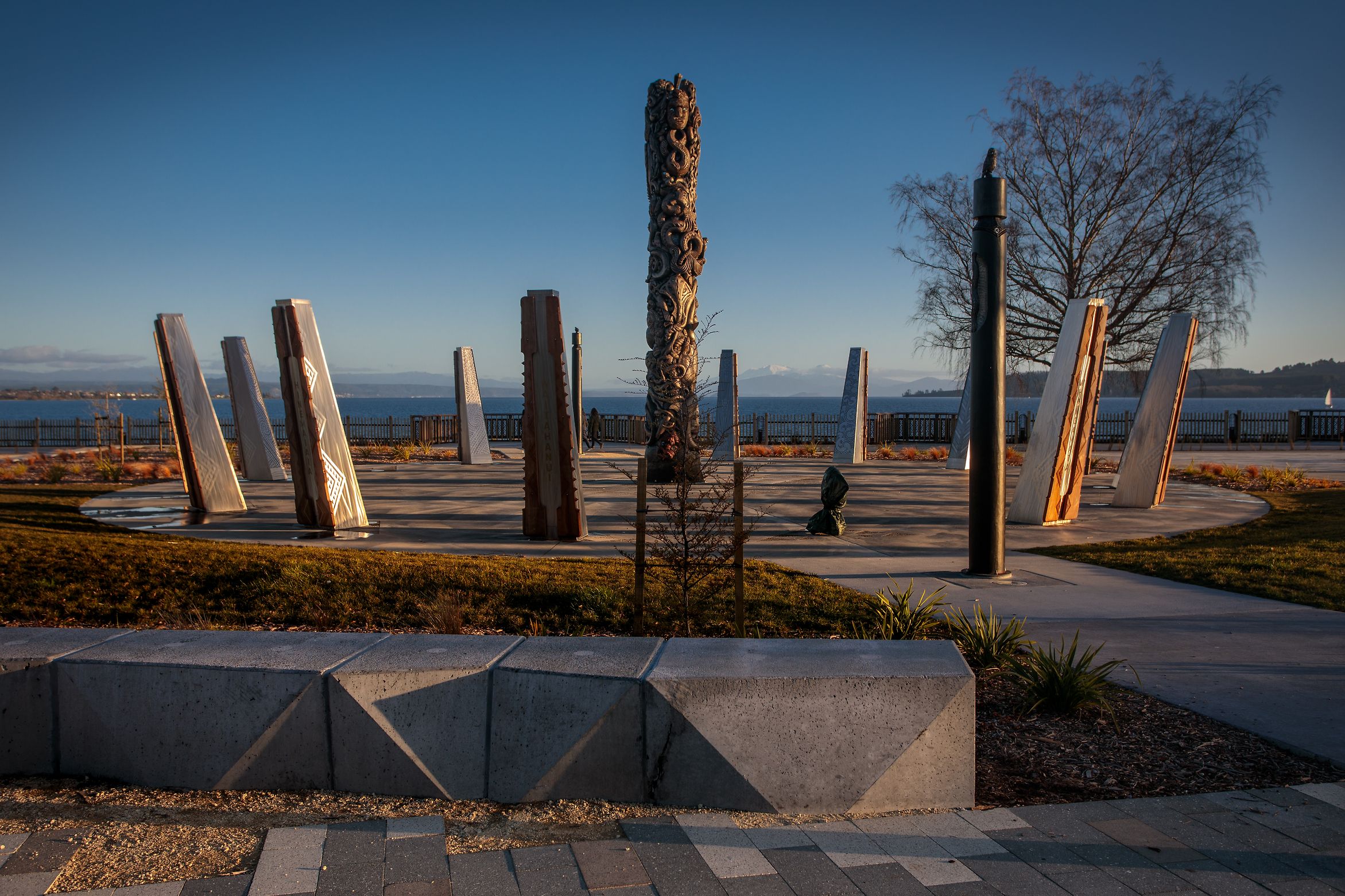 Taupo Te Atea Lakefront Water Features